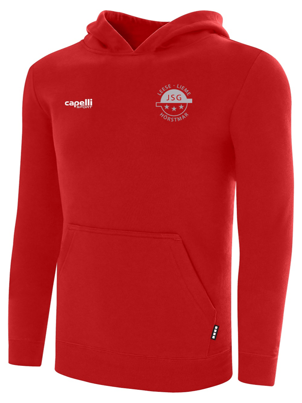 Youth BASICS Hoodie w/ embroidered Logo on Chest - JSG Leese-Hörstmar ...