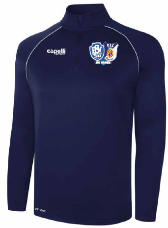 Adult BASICS 1⁄4 Zip Training Top - HSV Neuwied - CAPELLI SPORT Europe